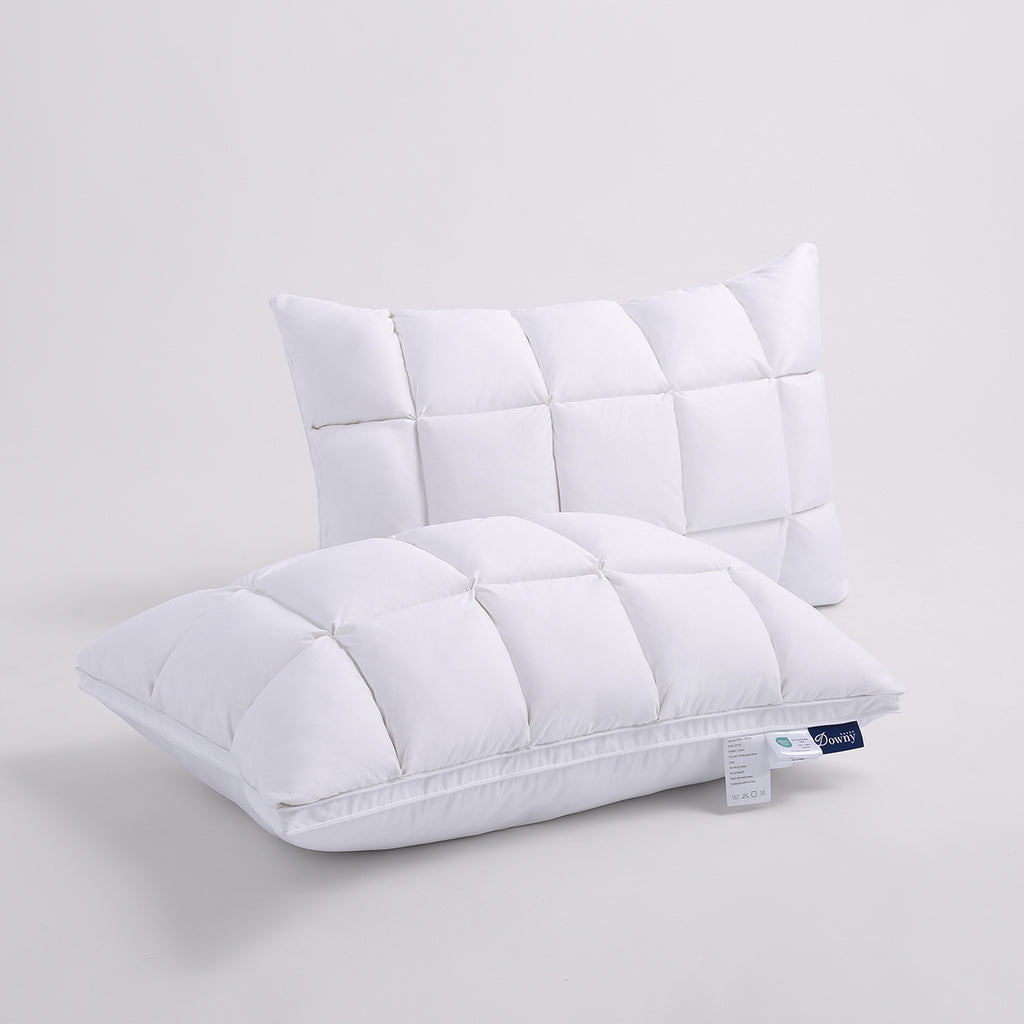 BlissfulCloud 100% Goose Down Pillow